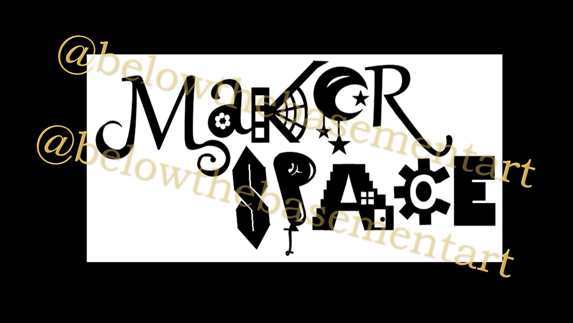Maker Space SVG Digital File - Etsy