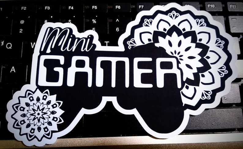 Mandala Mini Gamer SVG Digital File - Etsy