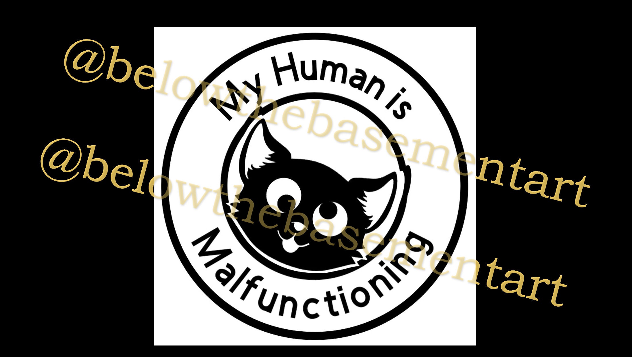 My Human is Malfunctioning SVG Digital File - Etsy