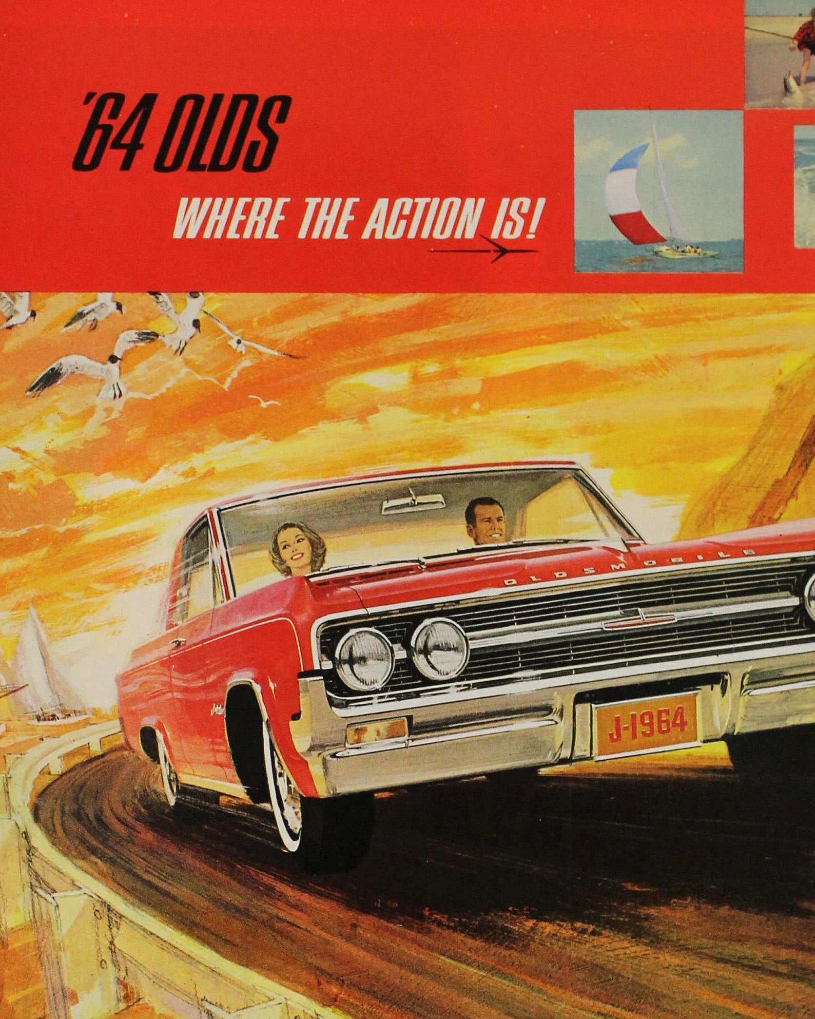 1964 Oldsmobile Jetstar I Magazine Ad - Retro Car Advertising - Etsy