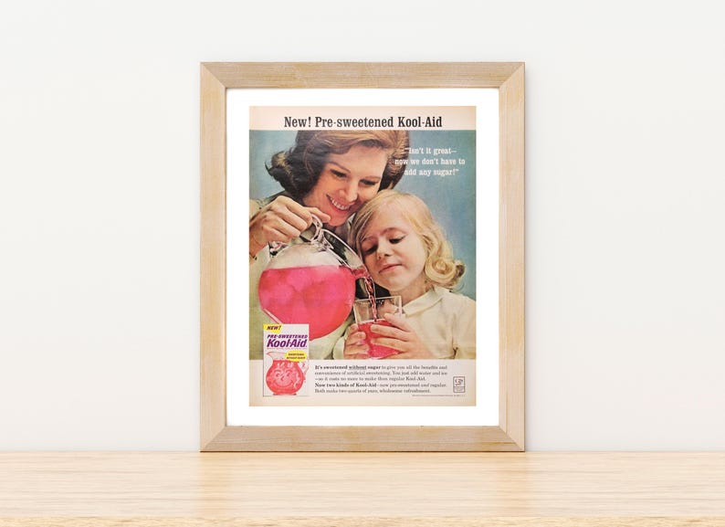 1964 Kool-aid Magazine Ad Print - Etsy