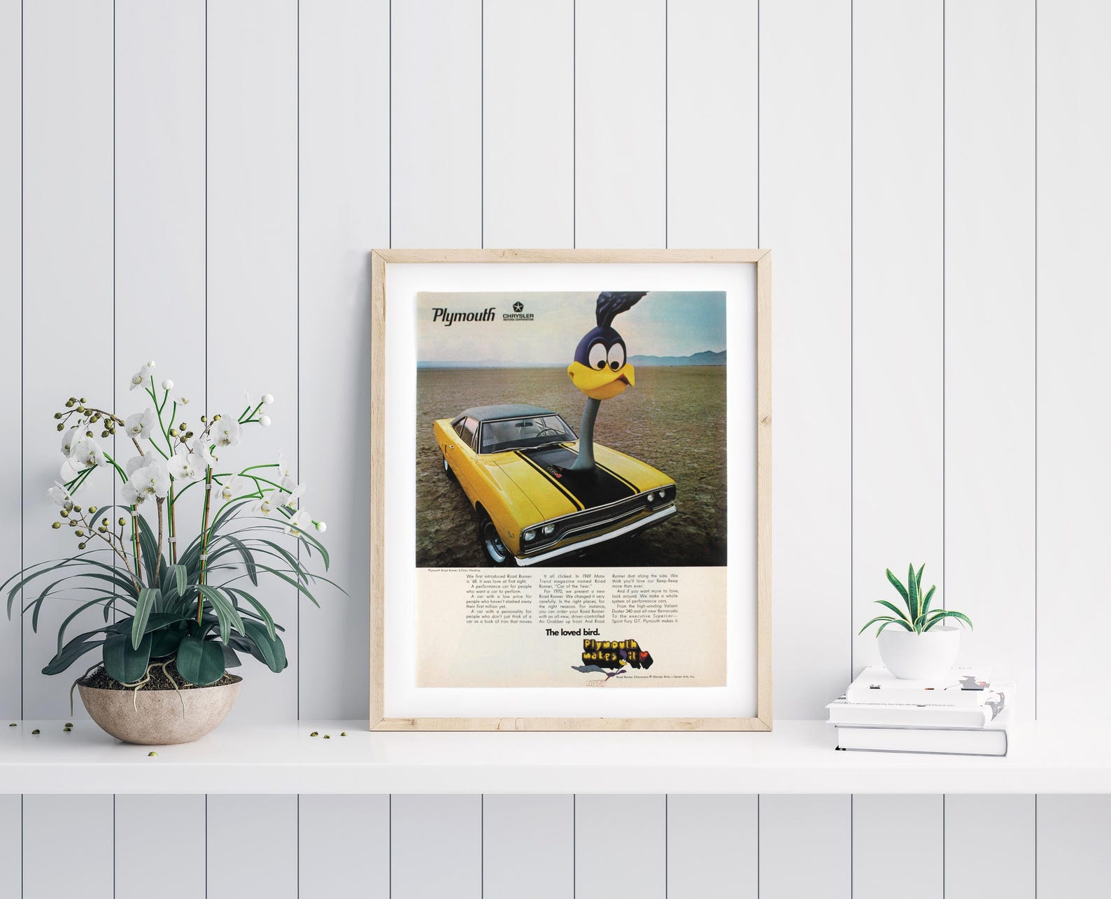 1970 Plymouth Road Runner Magazine Ad Print - Funny Car Ad Muscle - Etsy