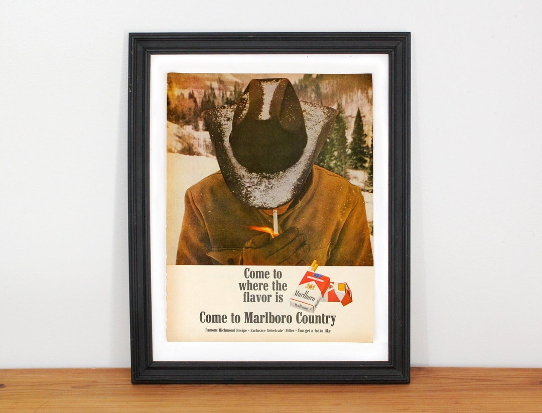 1960's Cigarette Magazine Ad Print - Vintage Cigarette Advertisement - Etsy