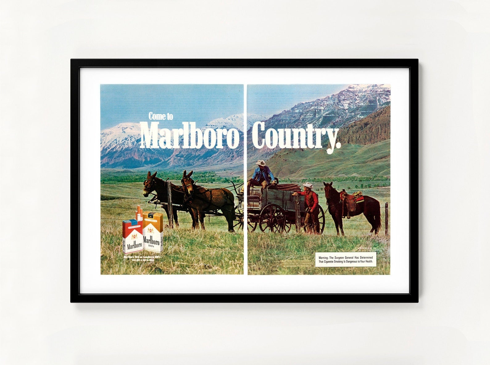 1983 Cigarette Magazine Ad Print Country Decor Vintage Decor - Etsy