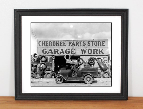 1936 Auto Parts Store Photo Walker Evans Vintage Mechanic | Etsy
