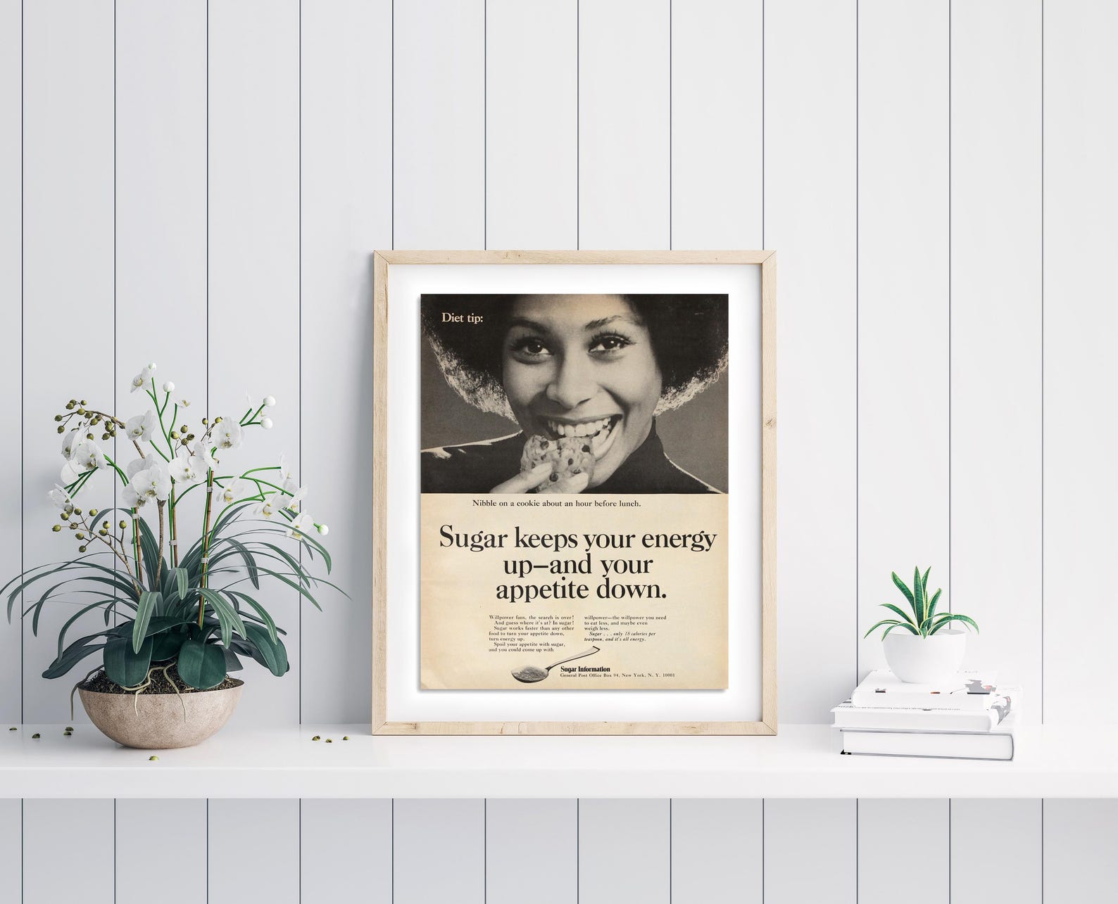 1967 Sugar Magazine Ad Print - Cookie Diet Appetite - Etsy