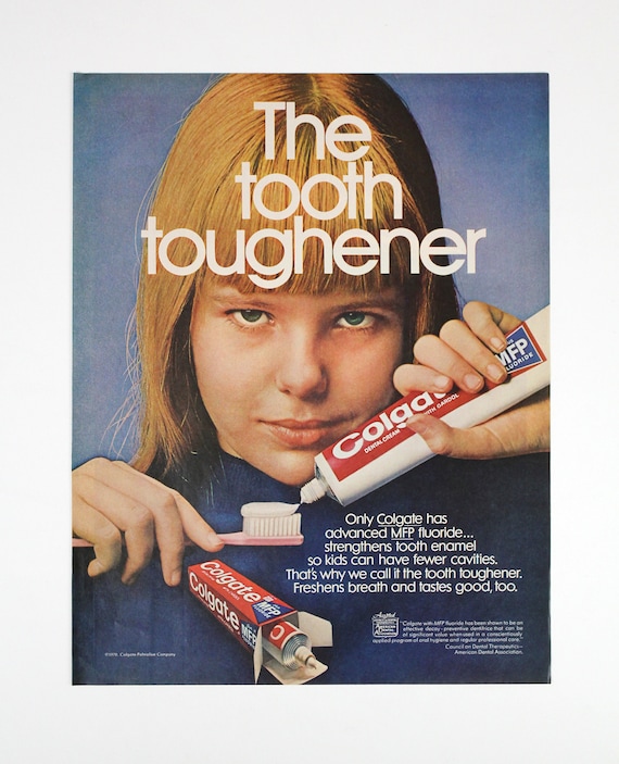 Magazine Advertisement Toothpaste