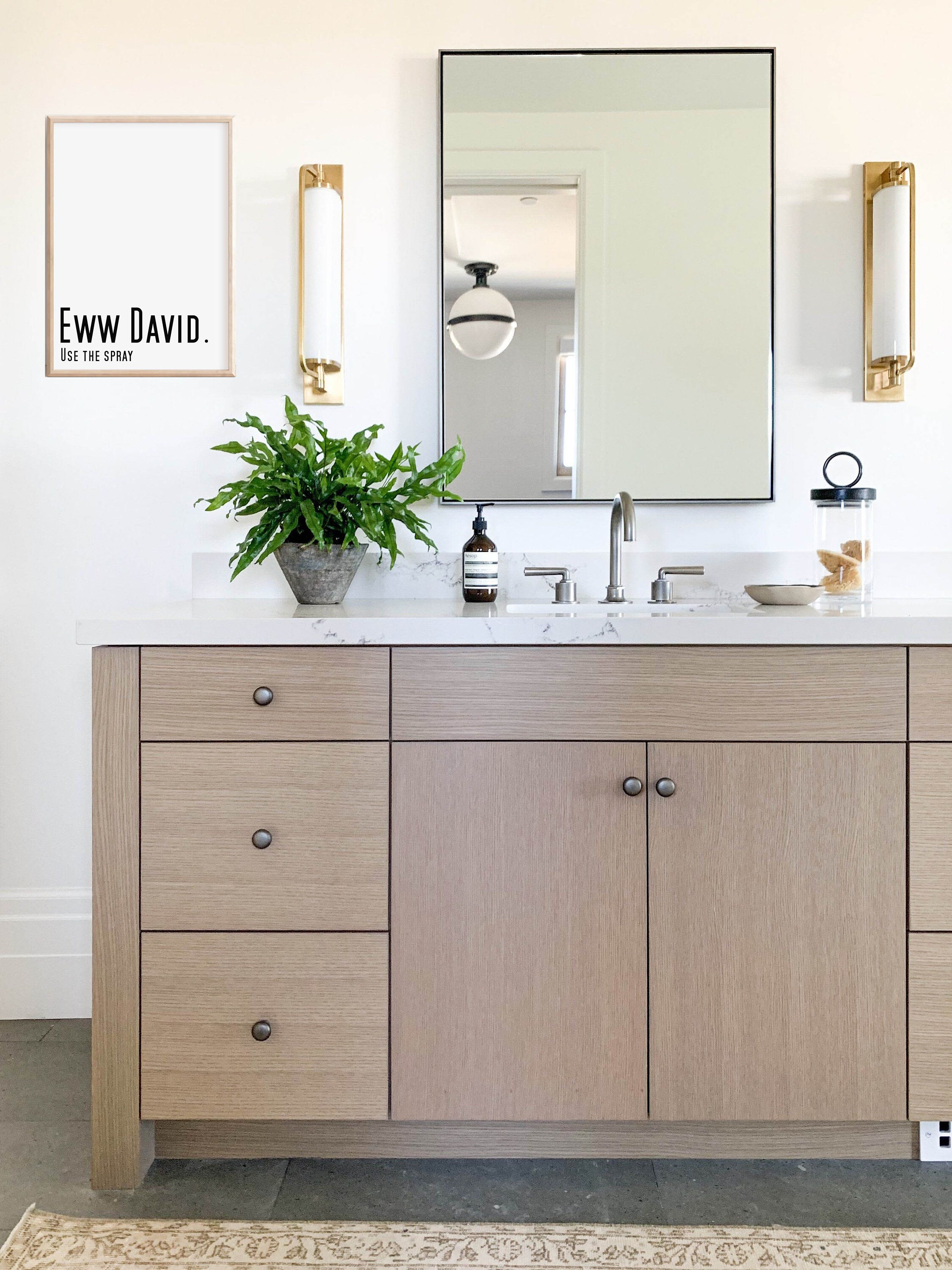 Eww David Sign Word Art Poster Wall Decor Print - Etsy