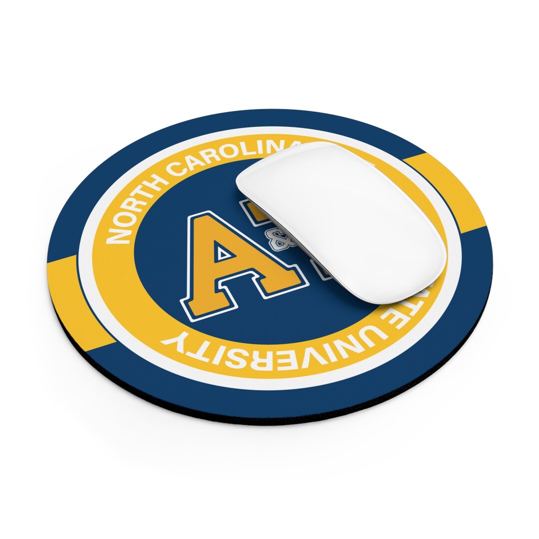 NC A&T | Mousepad | Rectangle and Round Options - Etsy