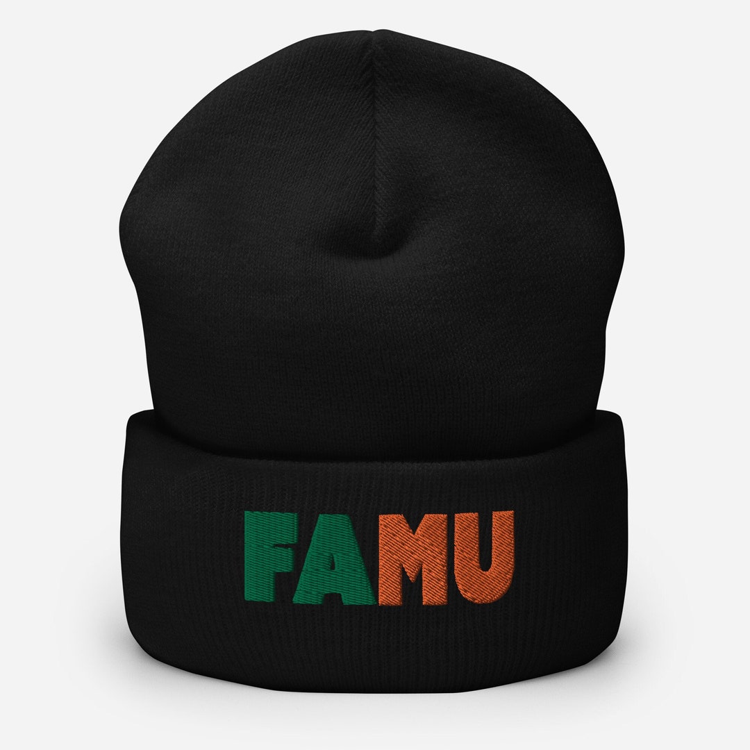 FAMU Florida A&M | Embroidered Knit Cap - Etsy