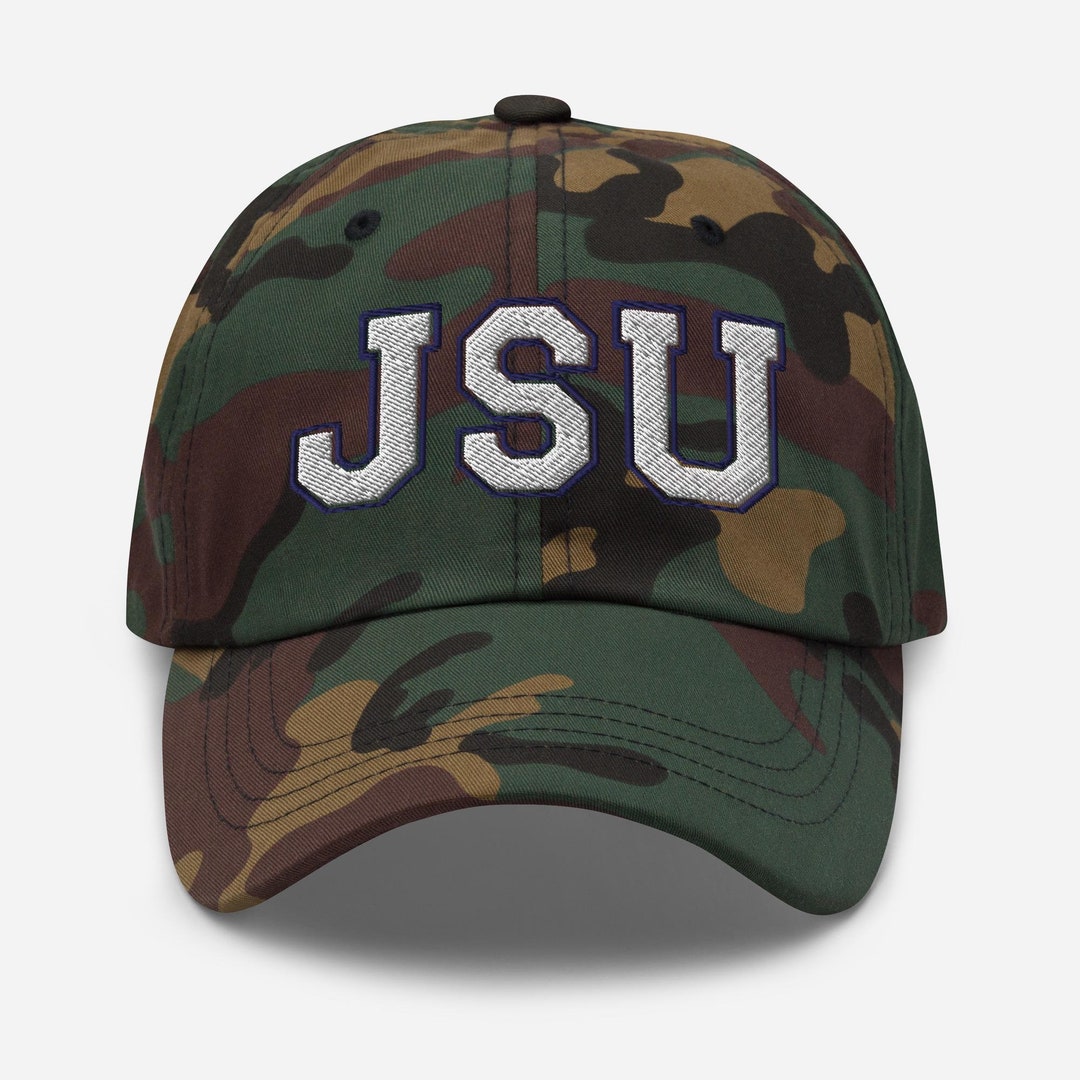 Jackson State University | Embroidered Camo Cap | JSU - Etsy