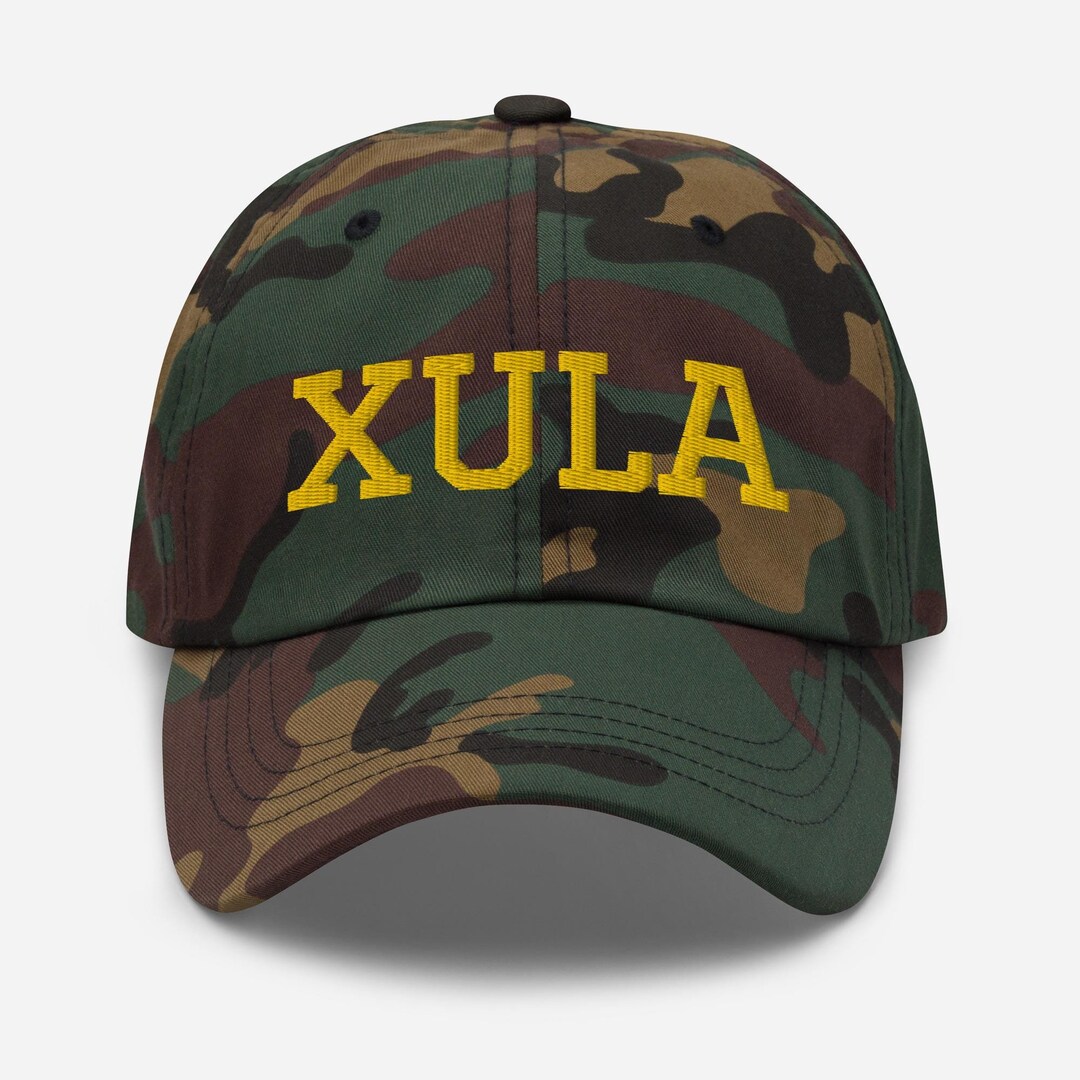 XULA Camo Cap | Xavier University of LA - Etsy