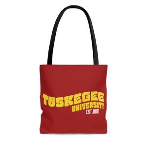 Tuskegee University Tote Bag 3 Sizes - Etsy