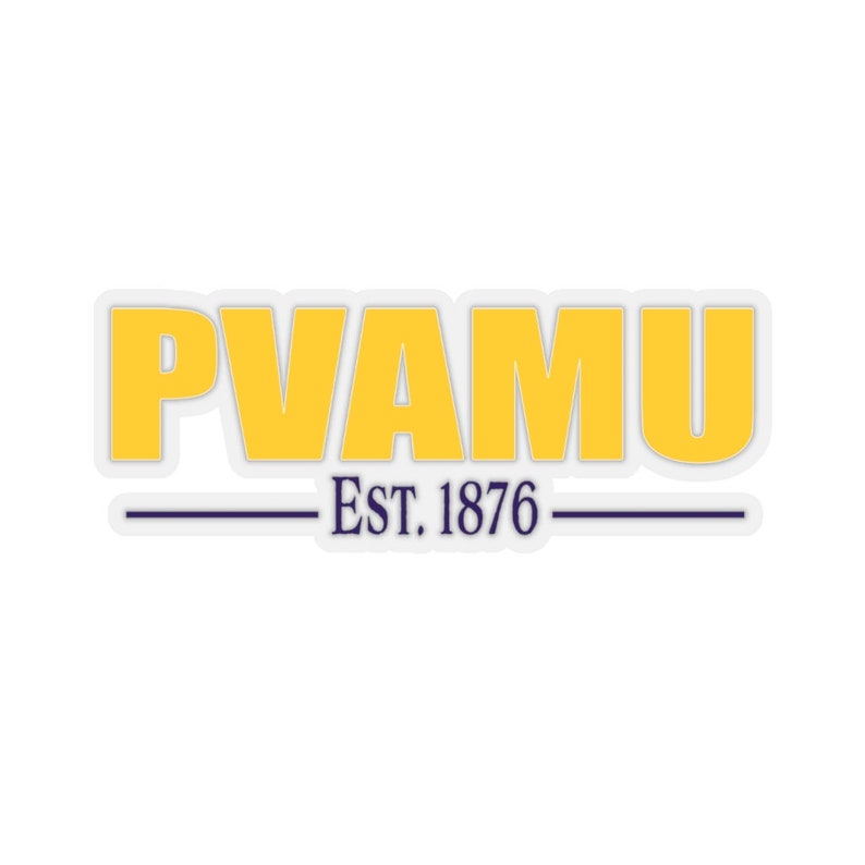 PVAMU Decal/sticker Transparent Background | Etsy