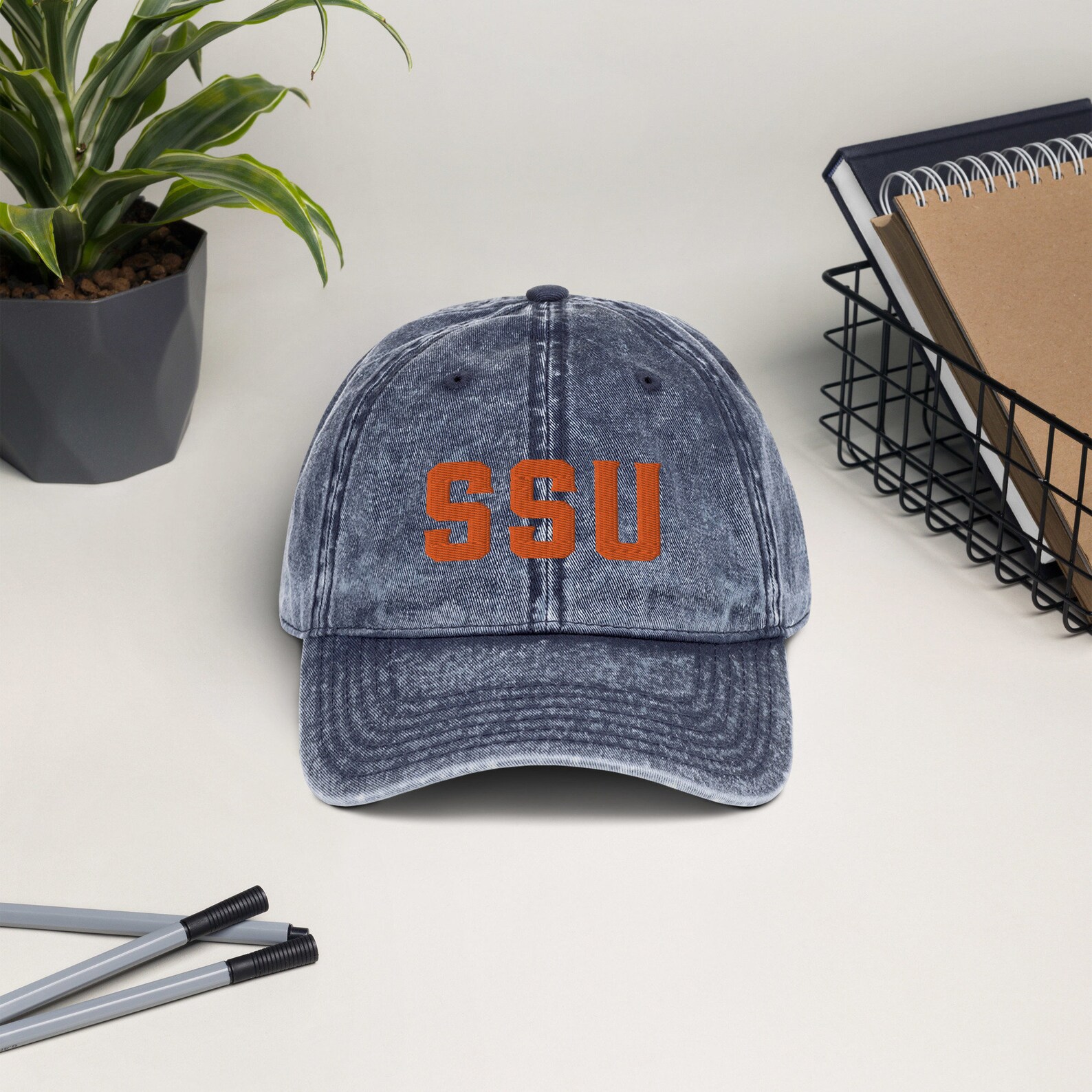 Savannah State Embroidered HBCU Cap Vintage Twill Cotton - Etsy