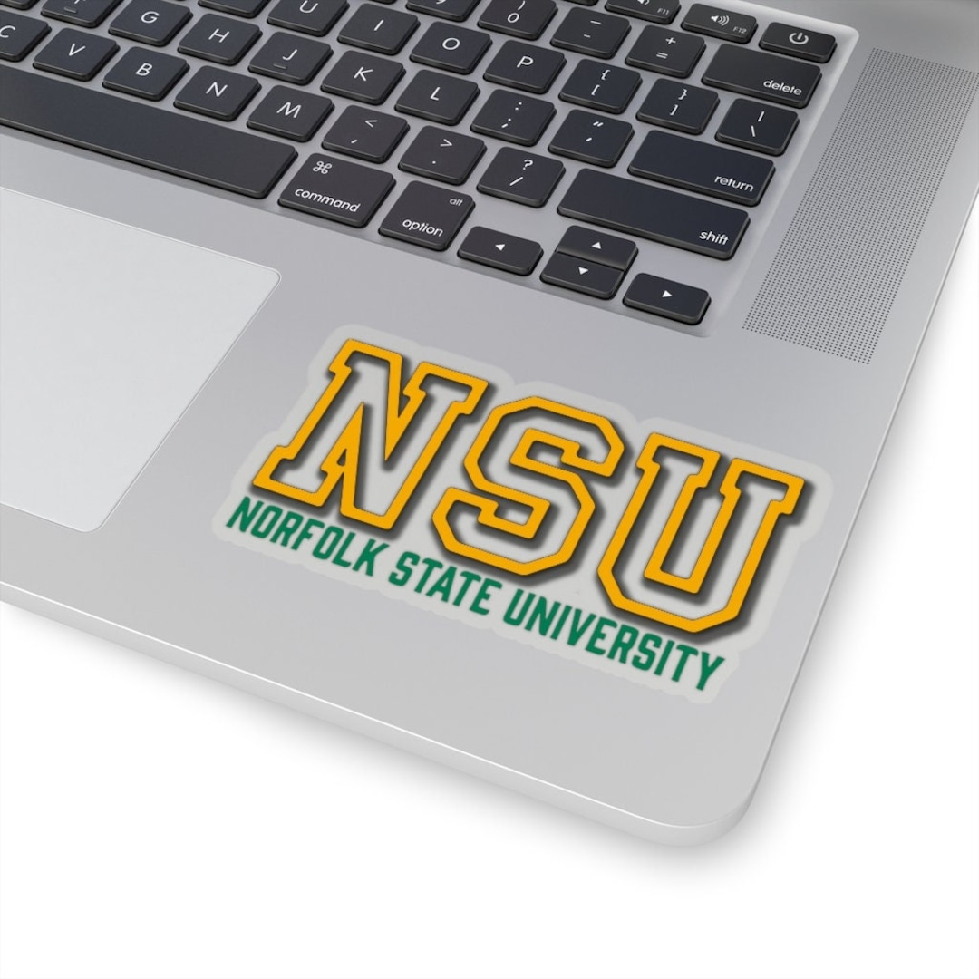 NSU Norfolk State University | Decal / Laptop Sticker | Transparent ...