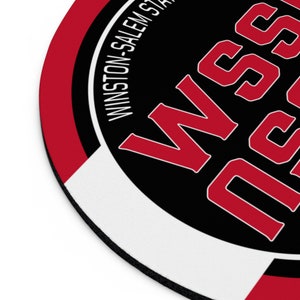 WSSU Winston Salem State | HBCU Mouse Pad | Rectangle and Round Options ...