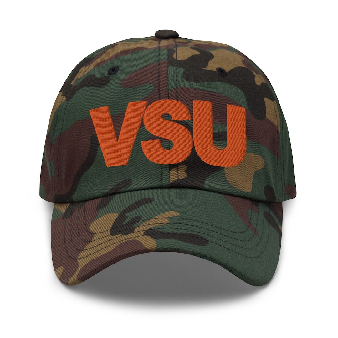 Virginia State VSU Camo Cap Embroidered - Etsy
