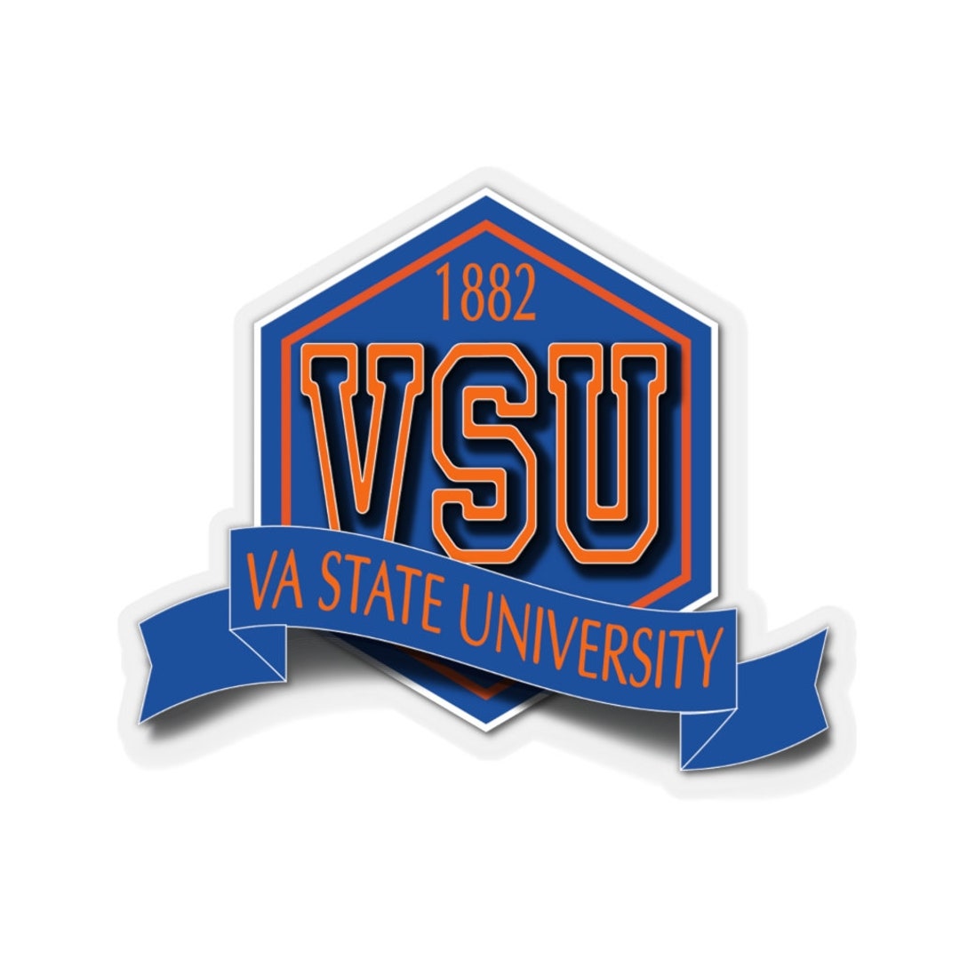 VSU Virginia State | Decal / Laptop Sticker | Transparent Background - Etsy