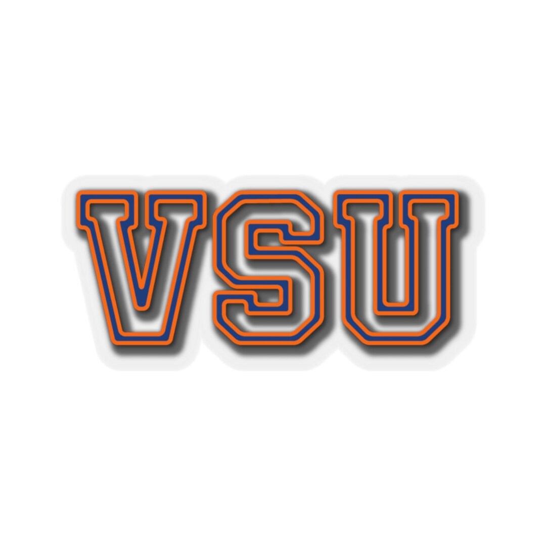 VSU Virginia State Decal / Sticker Transparent Background - Etsy