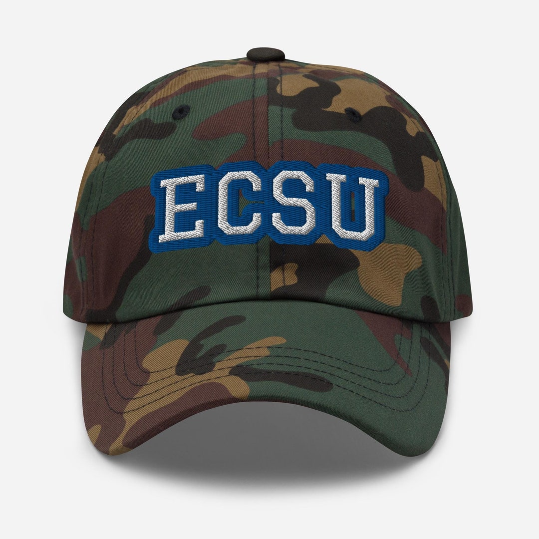 Elizabeth City State University ECSU | Embroidered Camo Cap - Etsy