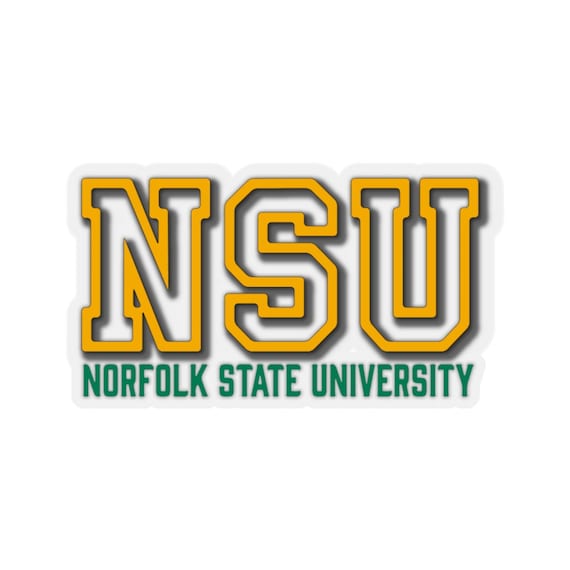 NSU Norfolk State University Decal / Laptop Sticker | Etsy