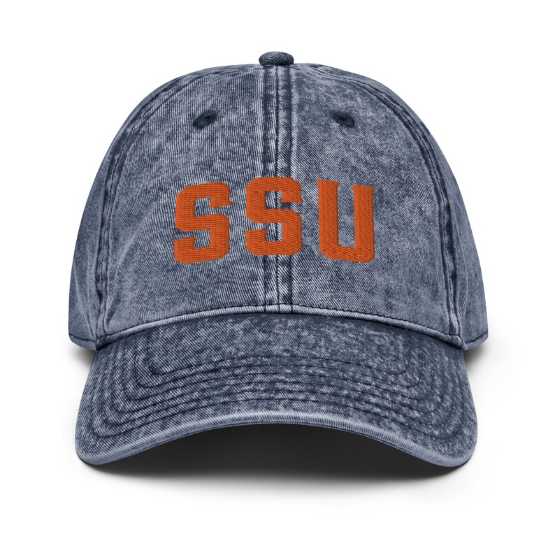 Savannah State Embroidered HBCU Cap Vintage Twill Cotton - Etsy