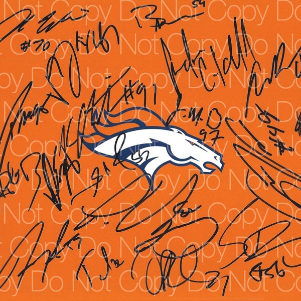 Denver Broncos Posters - Etsy