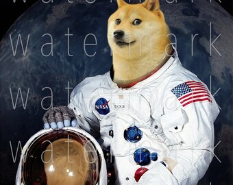 Doge Poster Print - Etsy