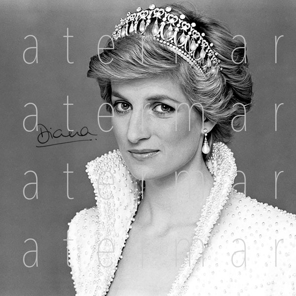 Princess Diana Photo - Etsy