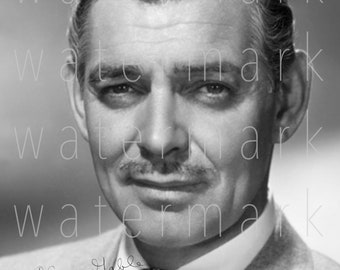 Clark Gable Poster | Etsy