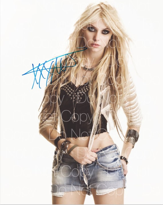 Taylor Momsen Sexy Hot Signed 8x10 Photo Autograph - Etsy Canada