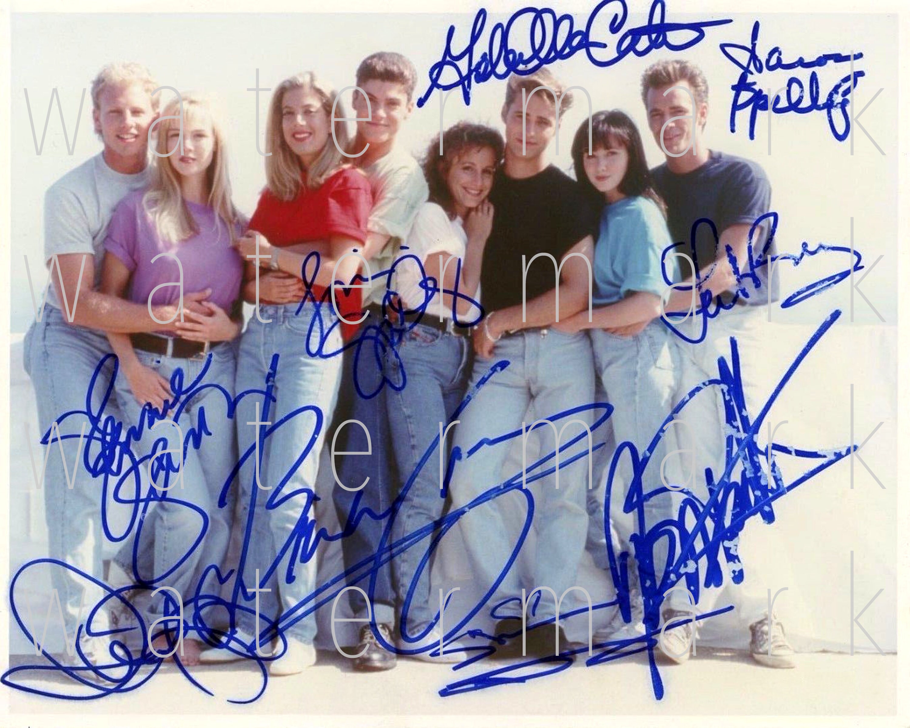 Beverly Hills 90210 Signed 8x10 Photo Autograph | Etsy