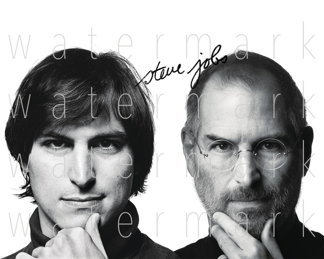 Steve Jobs Apple Signed 8x10 Photo Autograph - Etsy