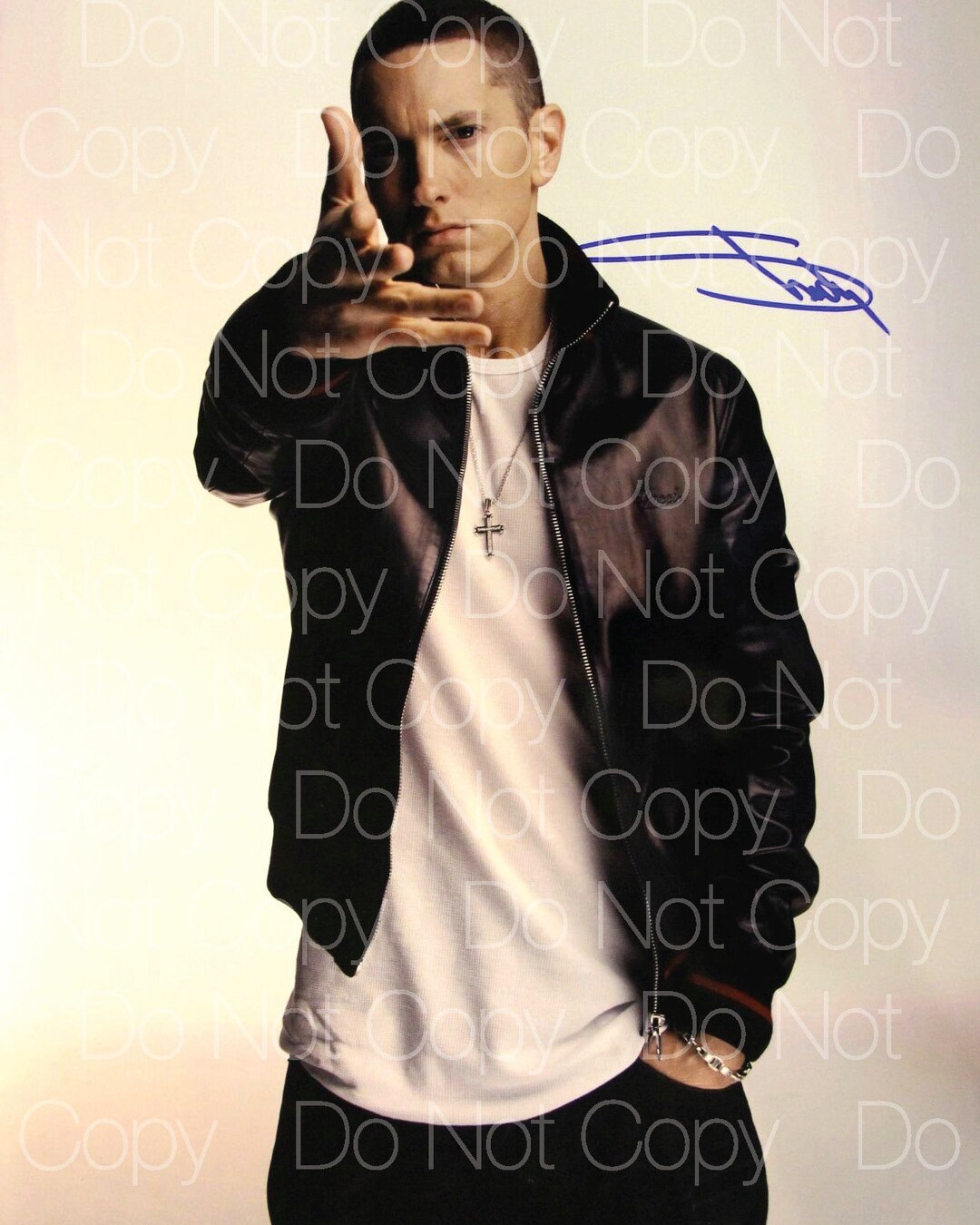 Eminem Slim Shady Signed 8x10 Photo Autograph - Etsy