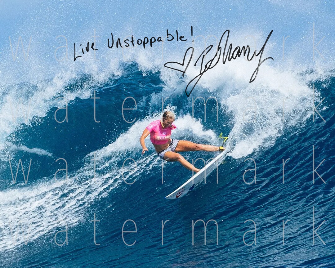 Bethany Hamilton Signed 8x10 Photo Autograph Photograph Poster Print ...