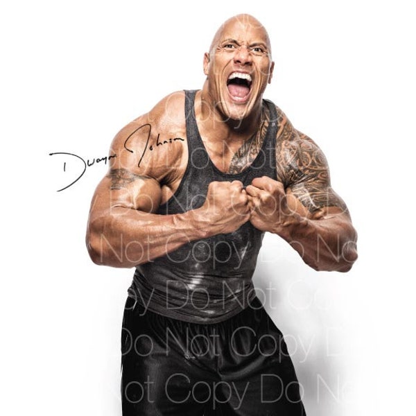 Signed Rock Poster - Etsy