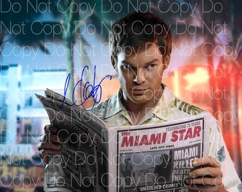 Michael C Hall Signed - Etsy