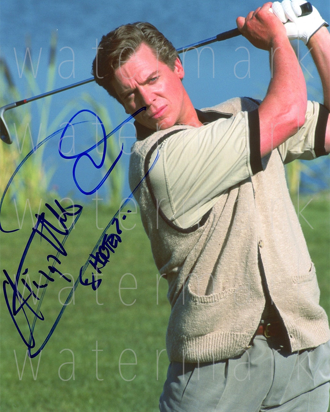 Happy Gilmore Signed 8x10 Photo Autograph Photograph Poster Print ...