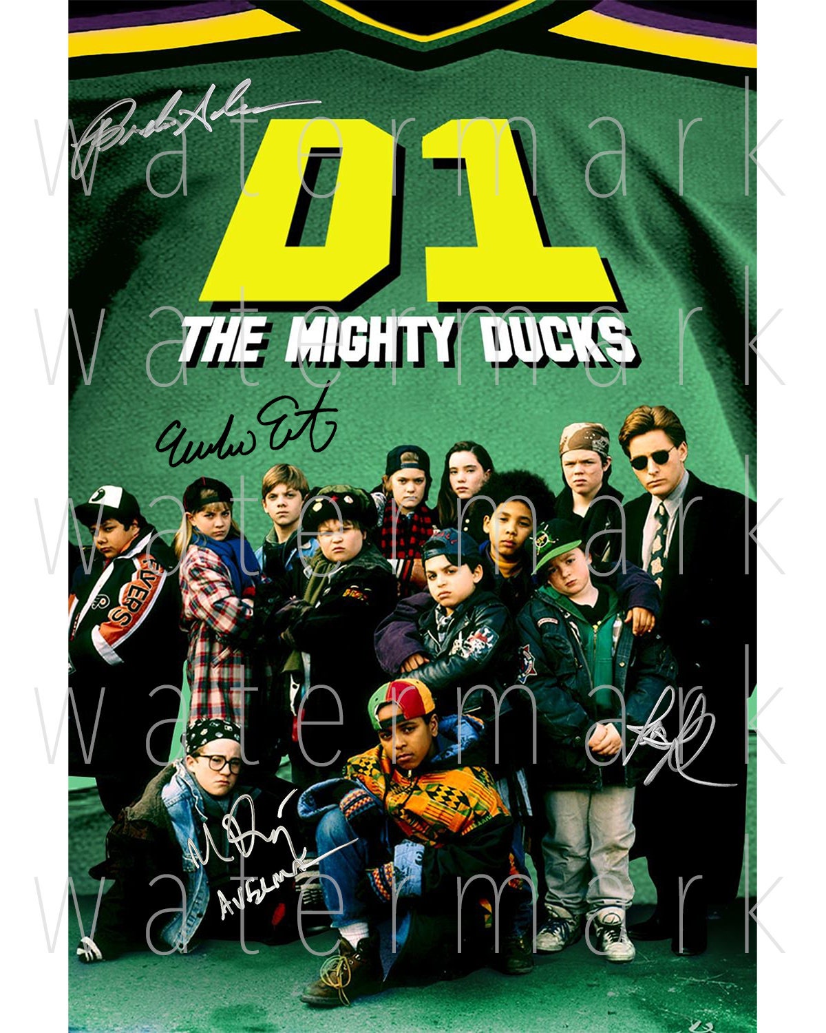 The Mighty Ducks Movie Poster
