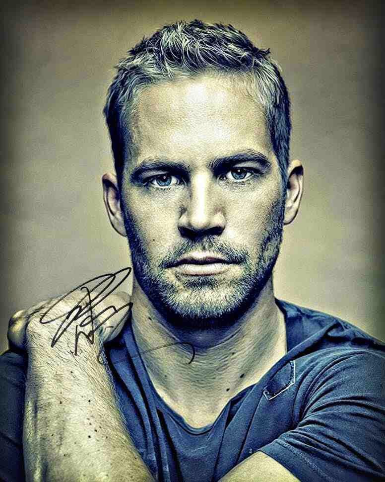 Paul Walker Signed 8x10 Photo Autograph Photograph - Etsy