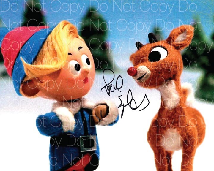 Rudolph the Red-nosed Reindeer Signed 8x10 Photo Autograph Photograph ...