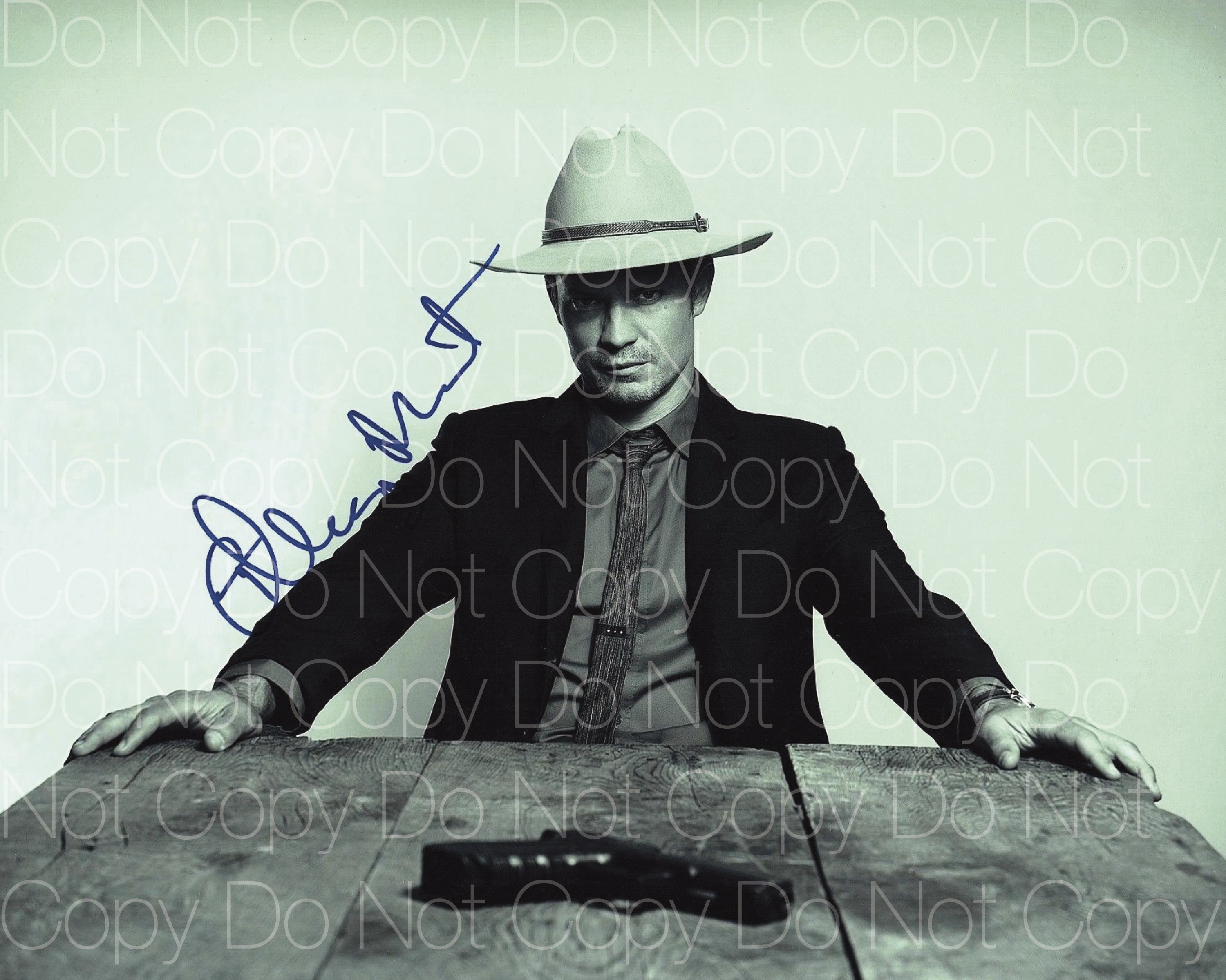 Timothy Olyphant Justified Poster