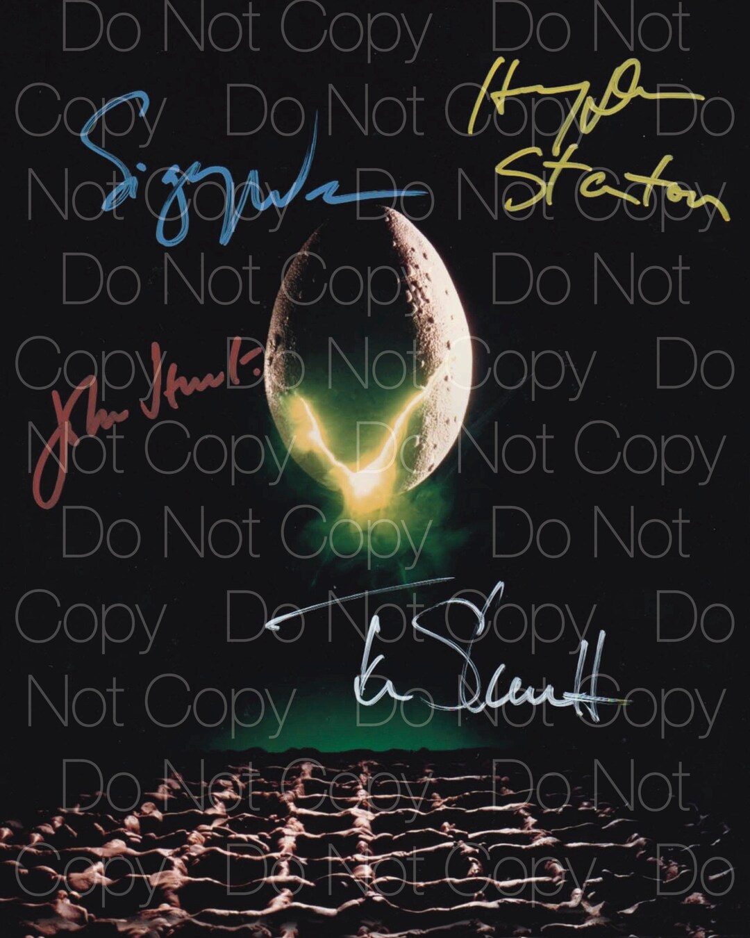 Alien 1979 Signed 8x10 Photo Autograph Photograph Poster Print Reprint ...