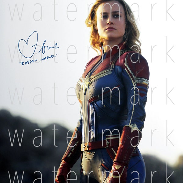 Brie Larson Autograph - Etsy