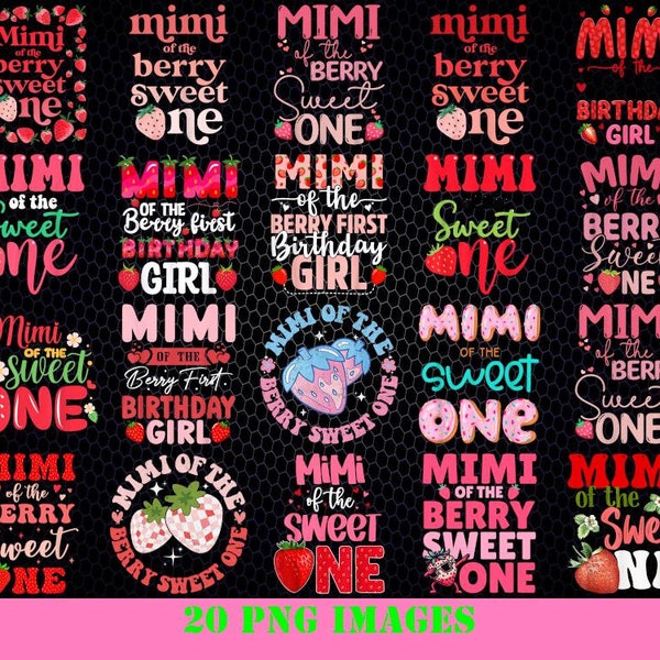 Berry Sweet One Png - Etsy