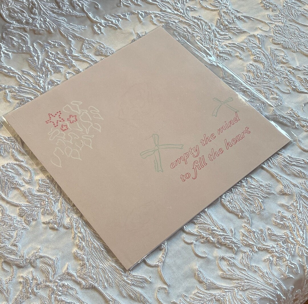 Empty the Mind to Fill the Heart by Nabithoughts (sale) - Etsy