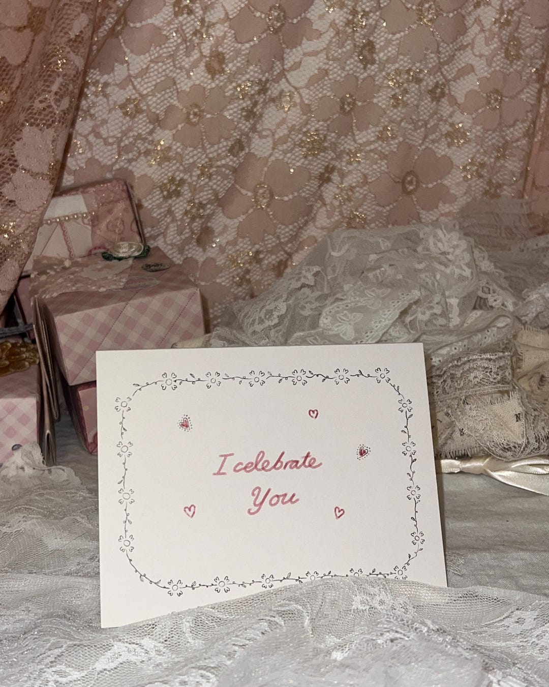 I Celebrate You (one Card) - Etsy