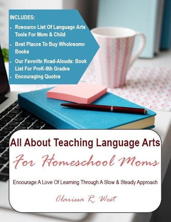 All About Teaching Language Arts for Homeschool Moms Ebook - Etsy