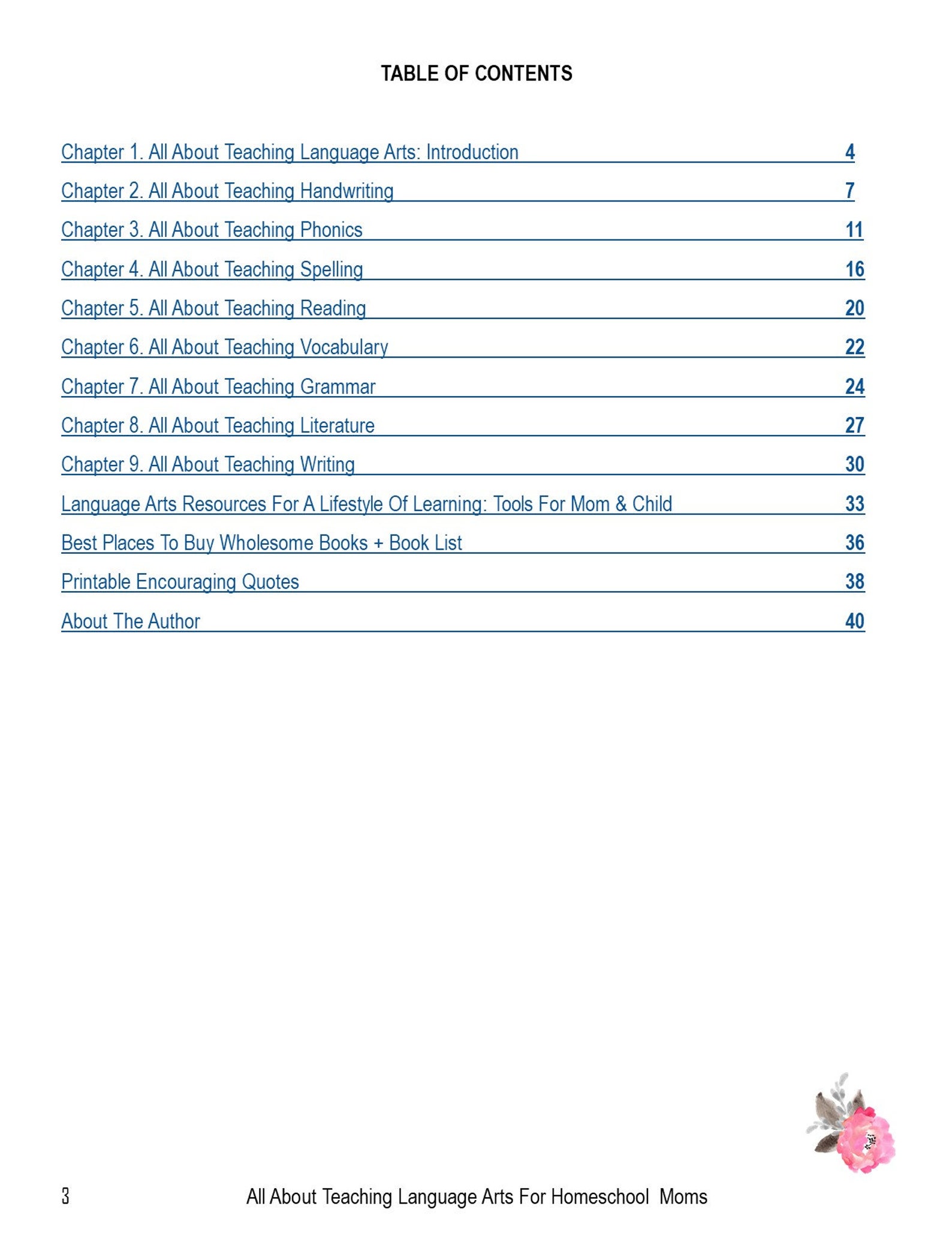 All About Teaching Language Arts for Homeschool Moms Ebook - Etsy
